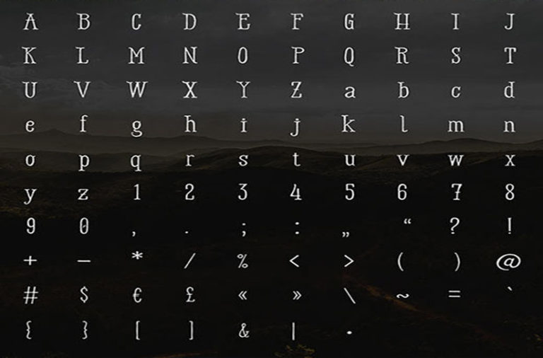 Hand Made Font “Theodor” | Scarab13 Designs, Creative Resources for Masses