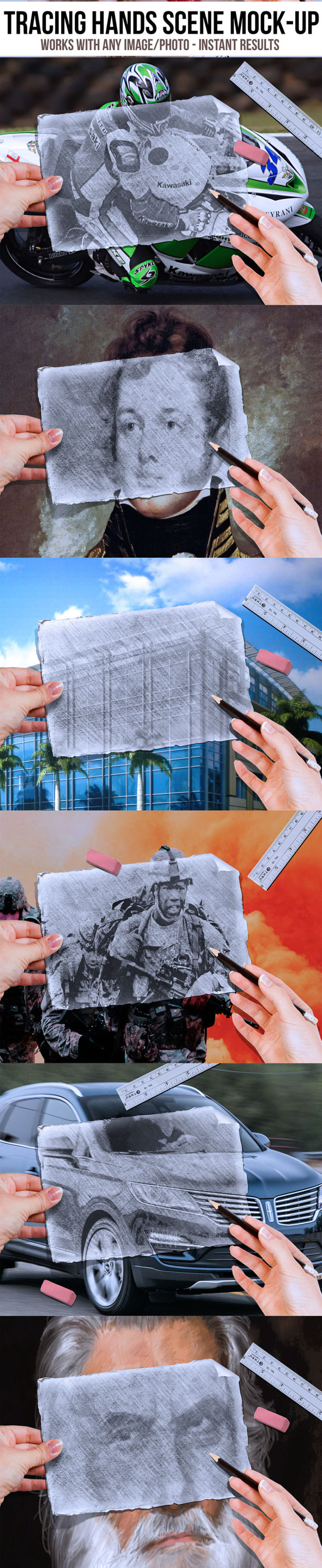 Tracing Hands Scene MockUp | Scarab13 Designs, Creative Resources for ...